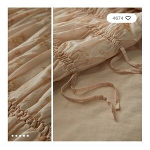 Urban Outfitters | Bedding | Urban Outfitters Rita Ruffle Floral Quilt ...